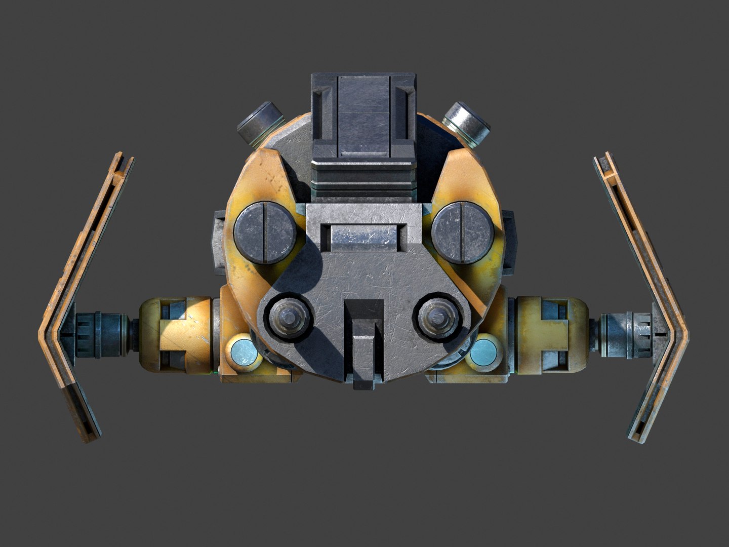 3D Sci-fi Element Model - TurboSquid 1233646