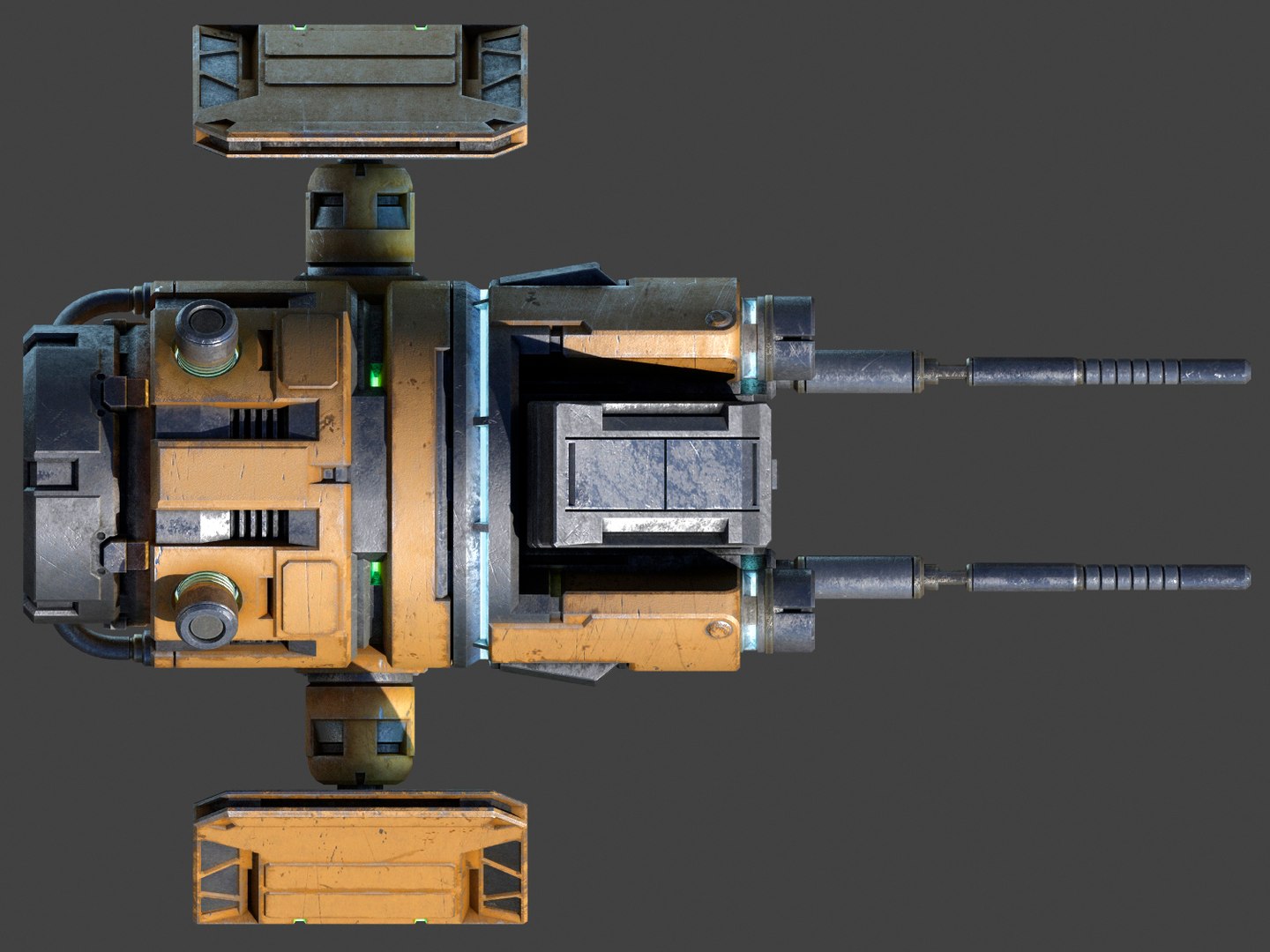 3D Sci-fi Element Model - TurboSquid 1233646