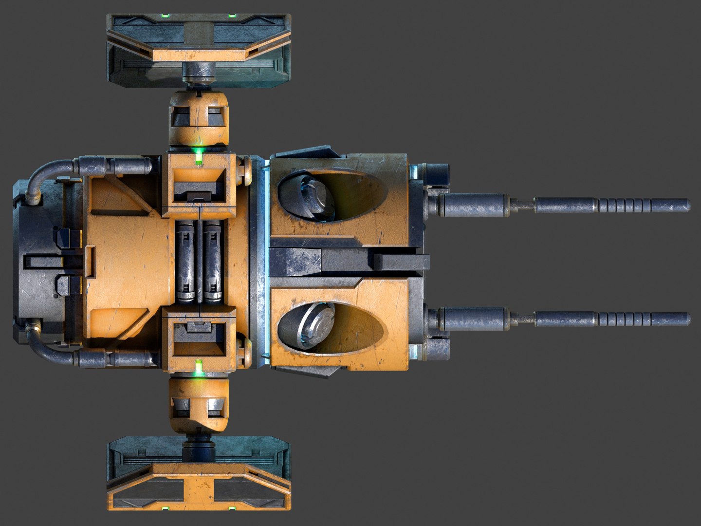 3D Sci-fi Element Model - TurboSquid 1233646