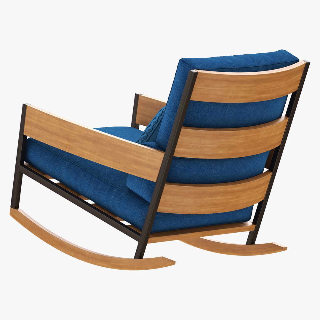 NAP Rocking Chair - RODA 3D Model - TurboSquid 2104852