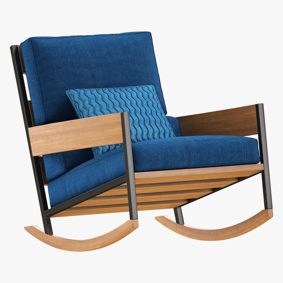NAP Rocking Chair - RODA 3D model - TurboSquid 2104852