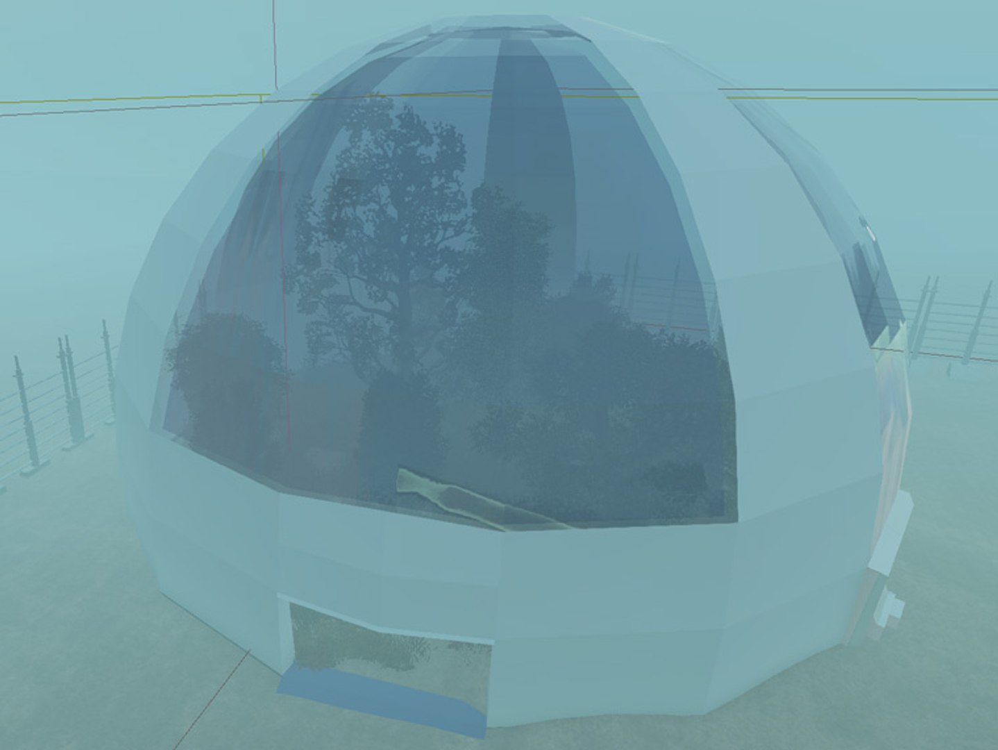 3d Biosphere Facility Model