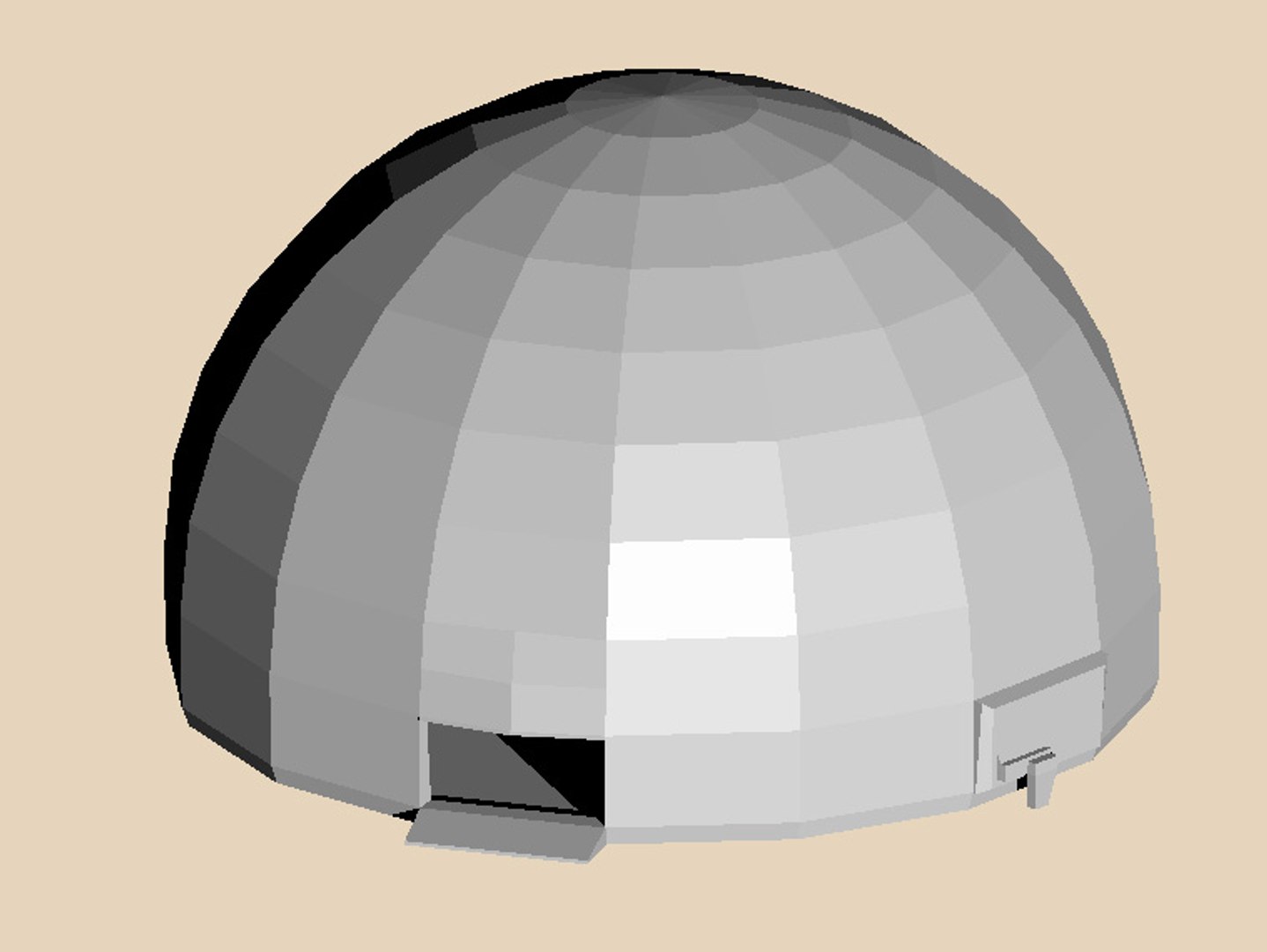 3d Biosphere Facility Model