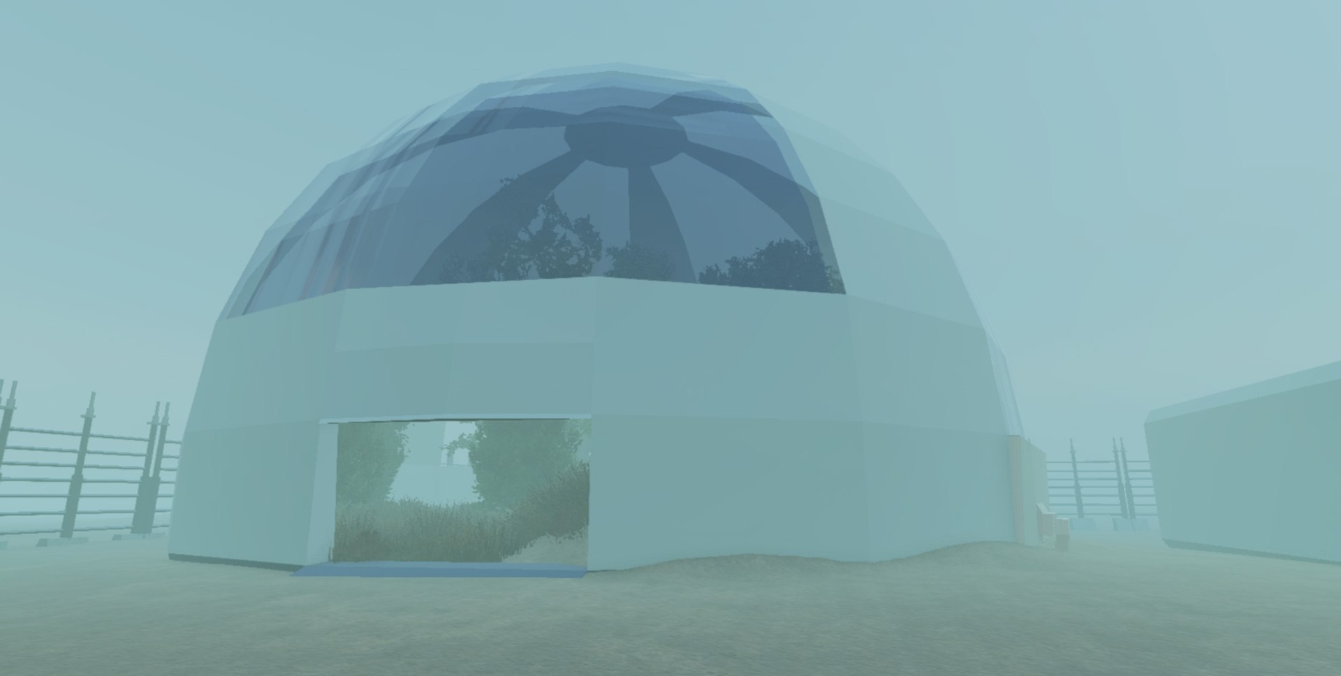 3d Biosphere Facility Model