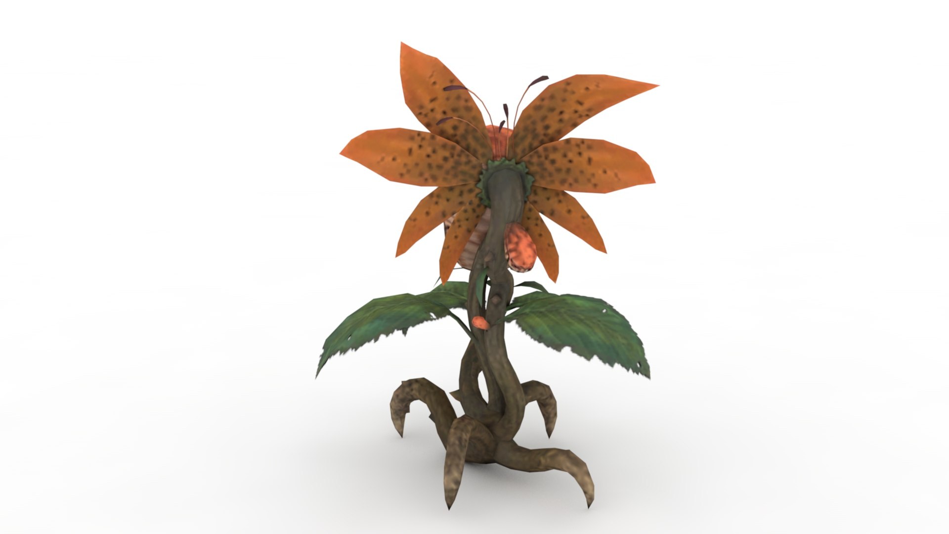 Monster Flower 3D Model - TurboSquid 2033022