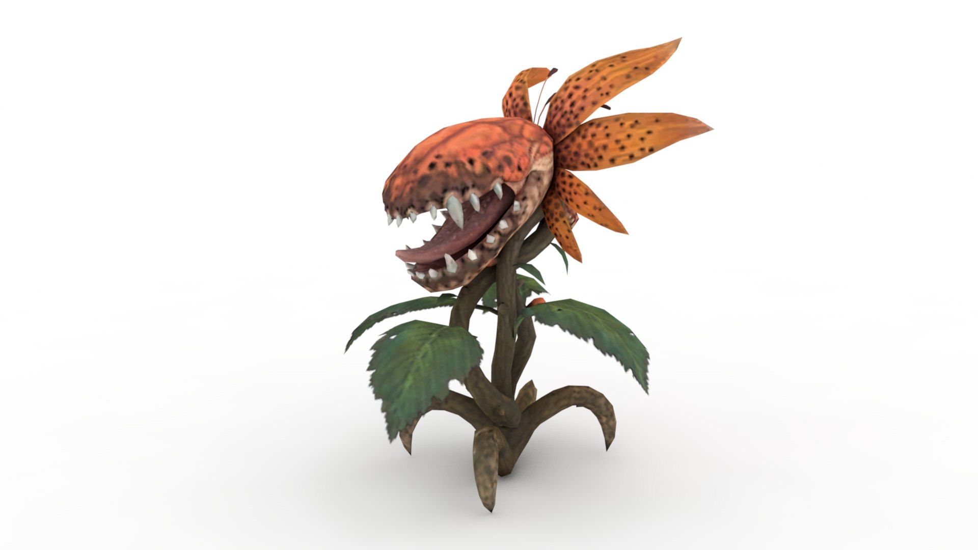 Monster Flower 3D Model - TurboSquid 2033022