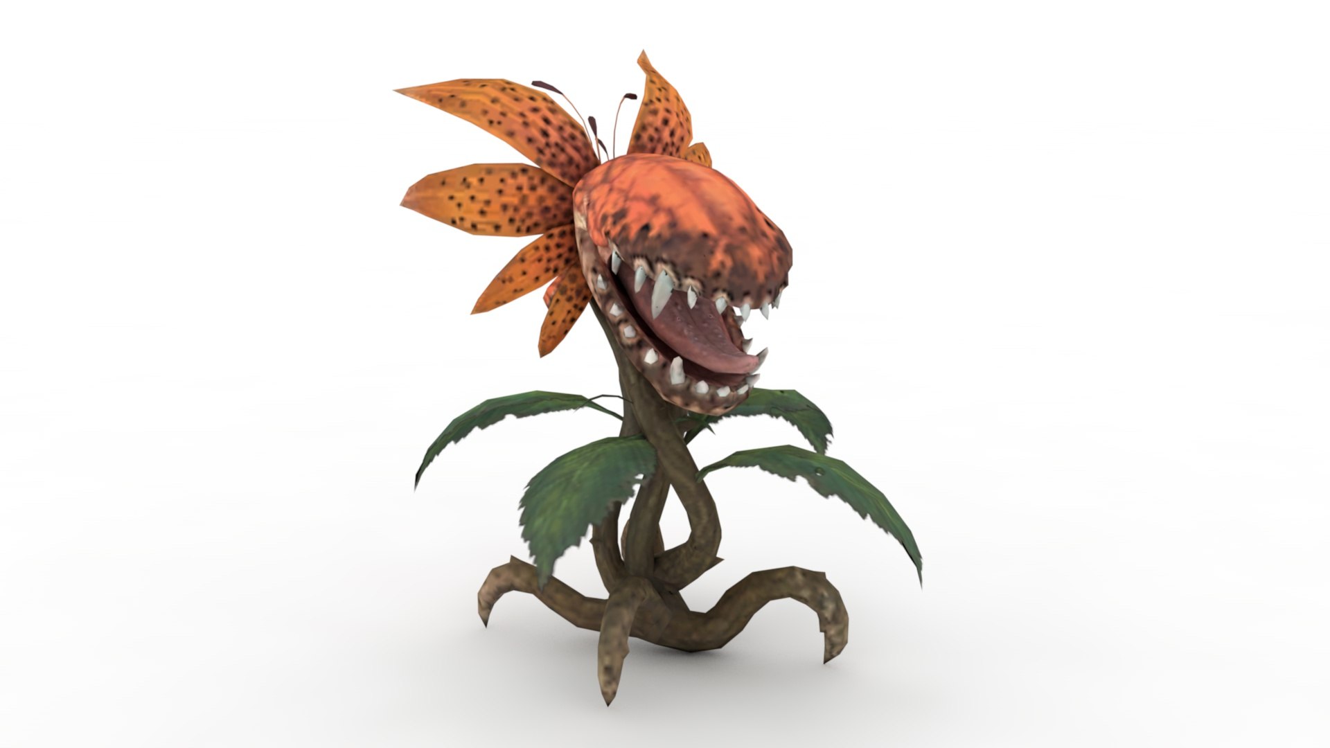 Monster Flower 3D Model - TurboSquid 2033022