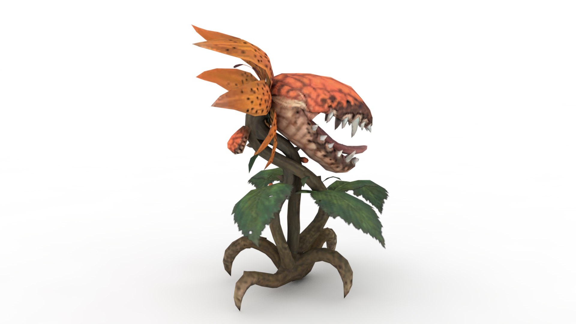 Monster Flower 3D Model - TurboSquid 2033022