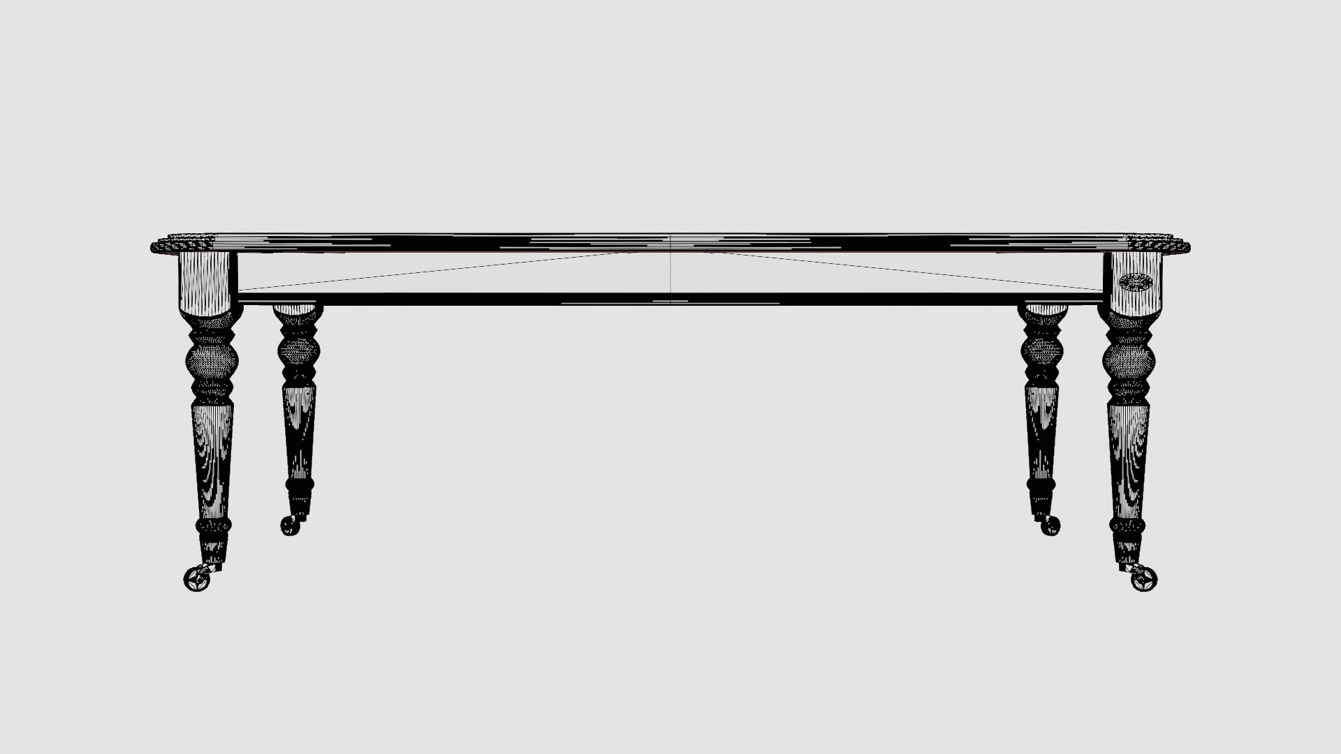 3D Dukes Coffee Table Black - TurboSquid 2263694