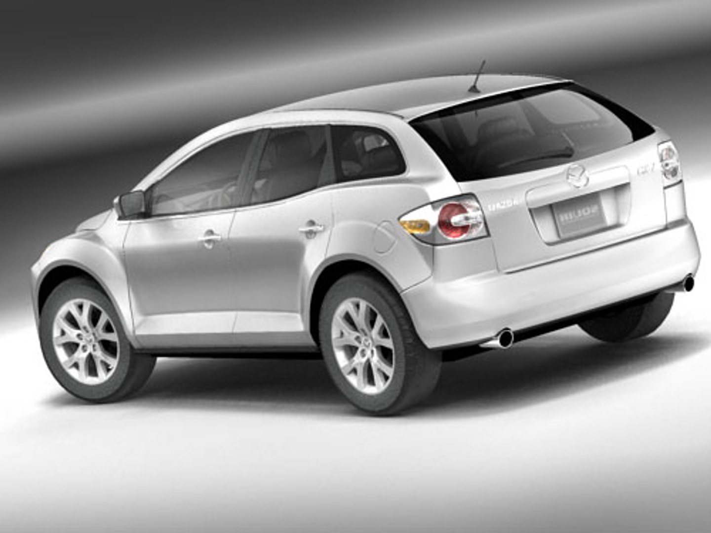 Mazda Cx-7 Suv 3d Model