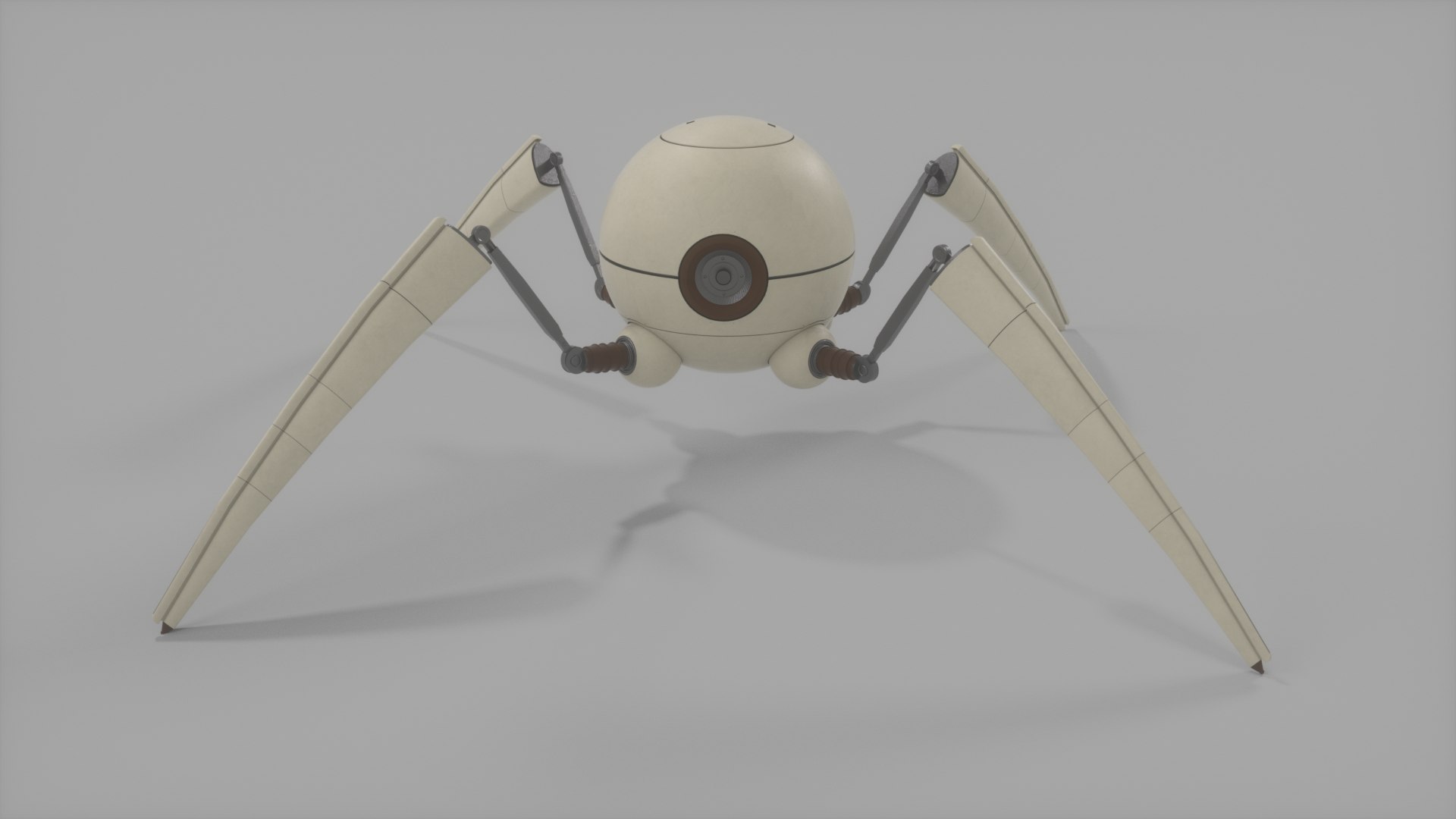 3D Sphere Bot With Rig - TurboSquid 2135342