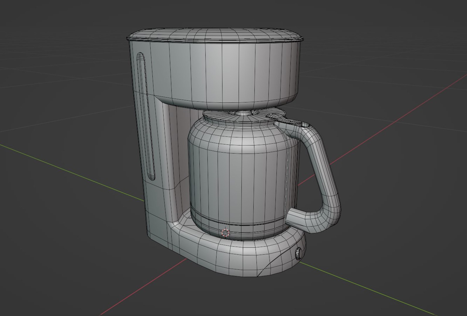 White Coffee Maker 3D - TurboSquid 2176156