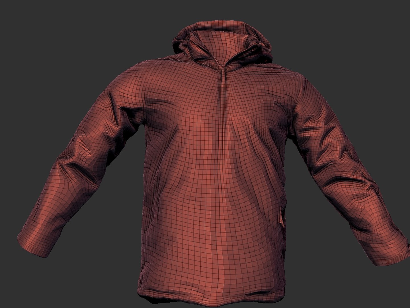 3D Snowboard Jacket 2 Model - TurboSquid 1857914