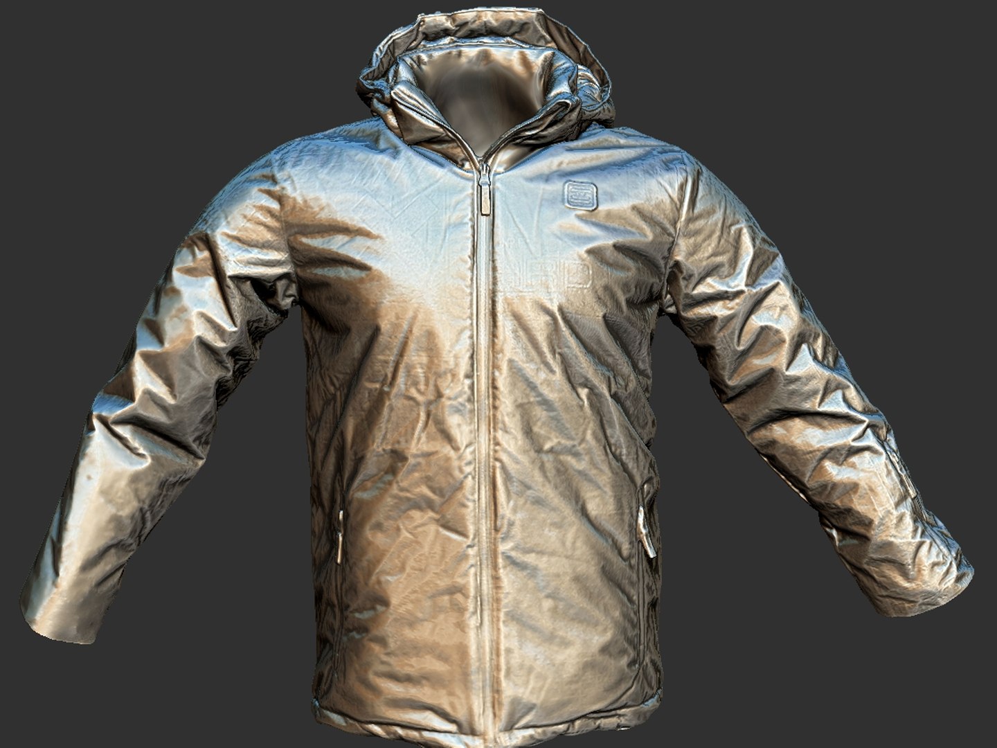 3D Snowboard Jacket 2 Model - TurboSquid 1857914