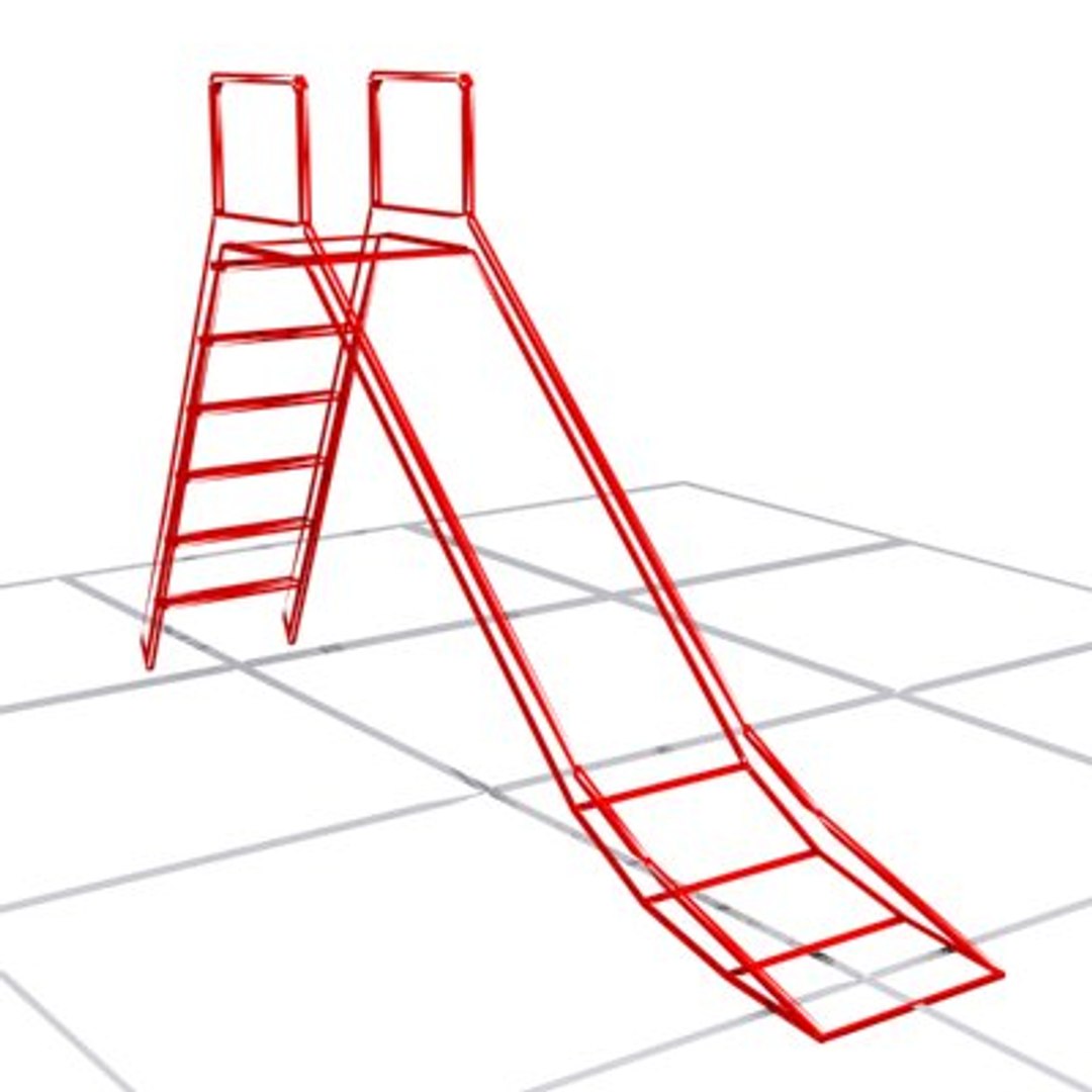 3d Slide Playground Model