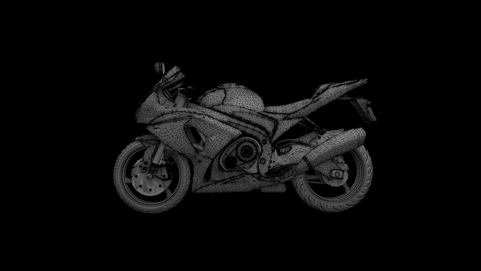Motorcycle 3D Model - TurboSquid 2038178
