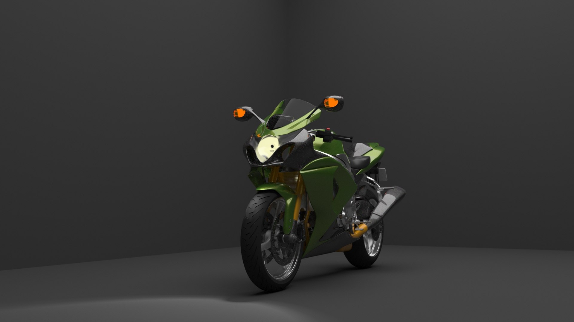 Motorcycle 3D Model - TurboSquid 2038178