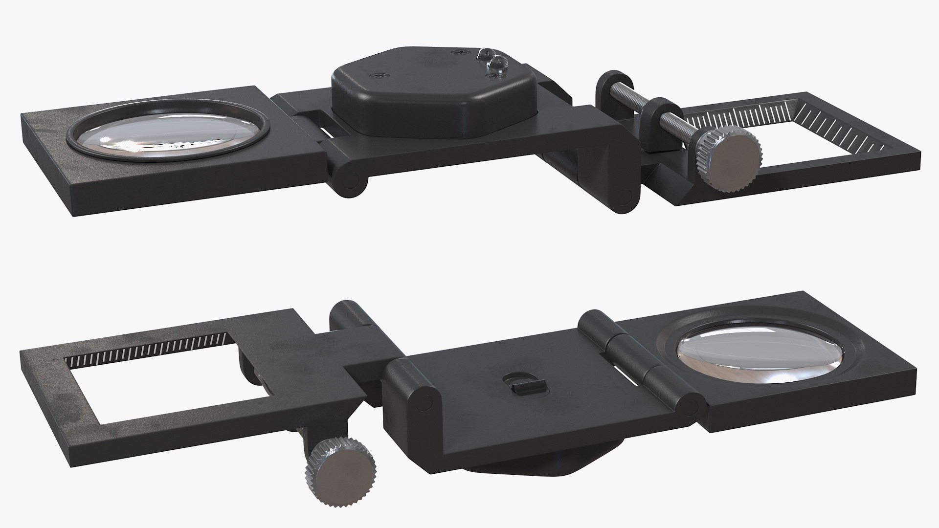 3D magnifiers lens folding - TurboSquid 1597059