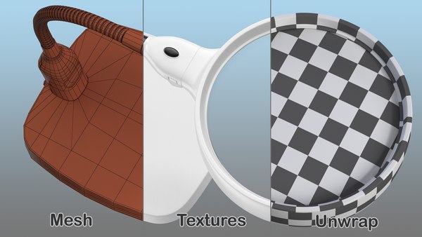 3D magnifiers lens folding - TurboSquid 1597059