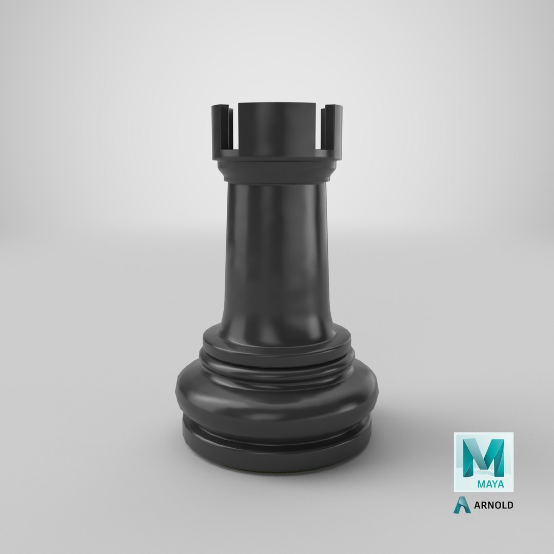 Chess castle 3D model - TurboSquid 1439129