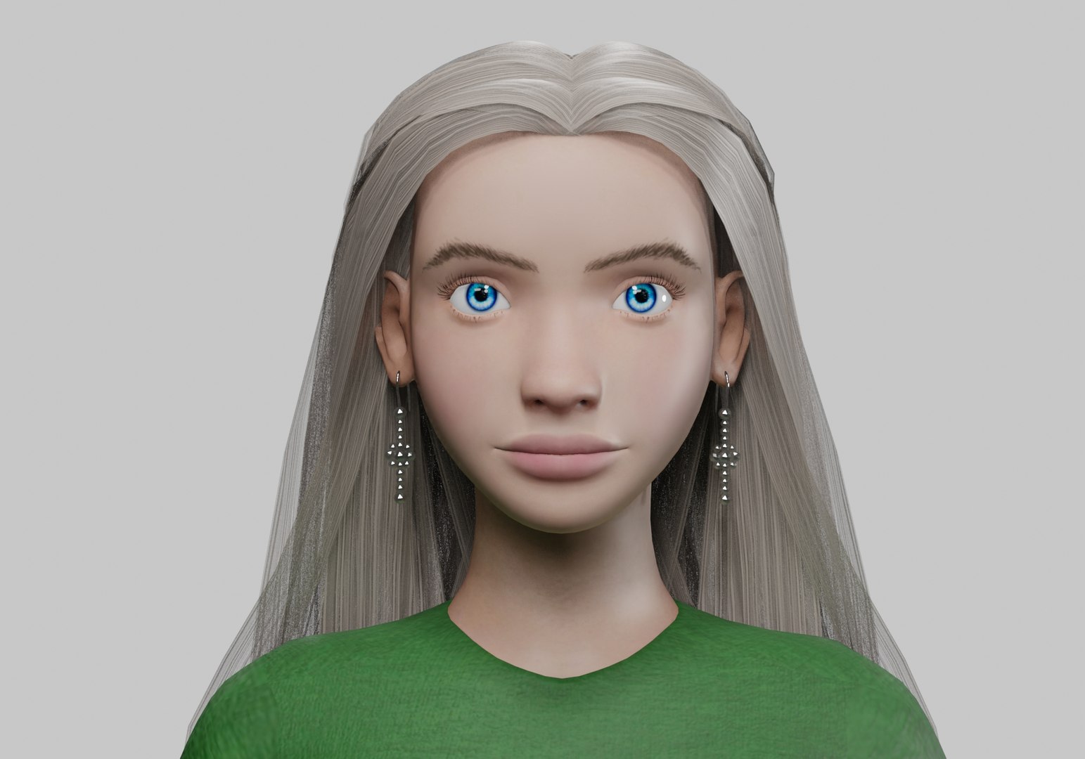 Pretty Beautiful Woman V33765 3D Model - TurboSquid 2265594