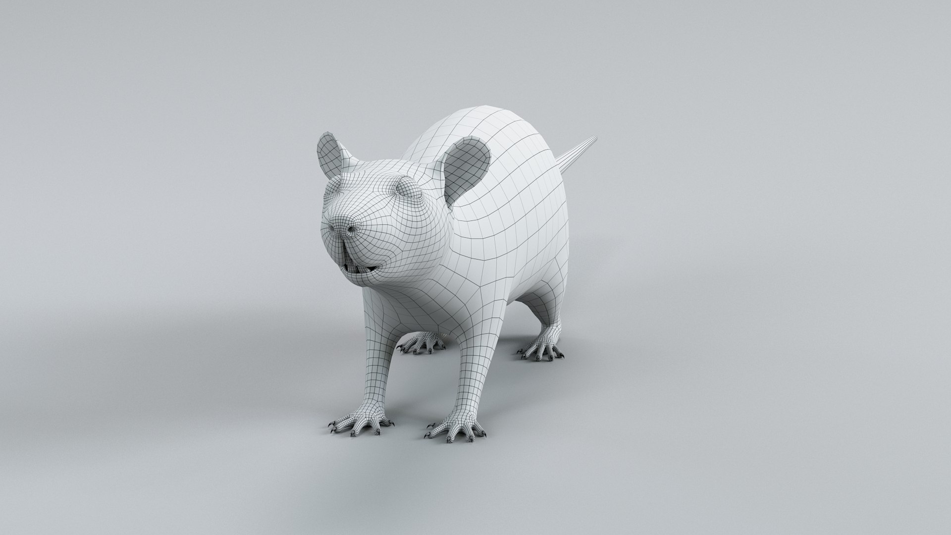 Decorative Rat Static Xgen 3D Model - TurboSquid 2372440