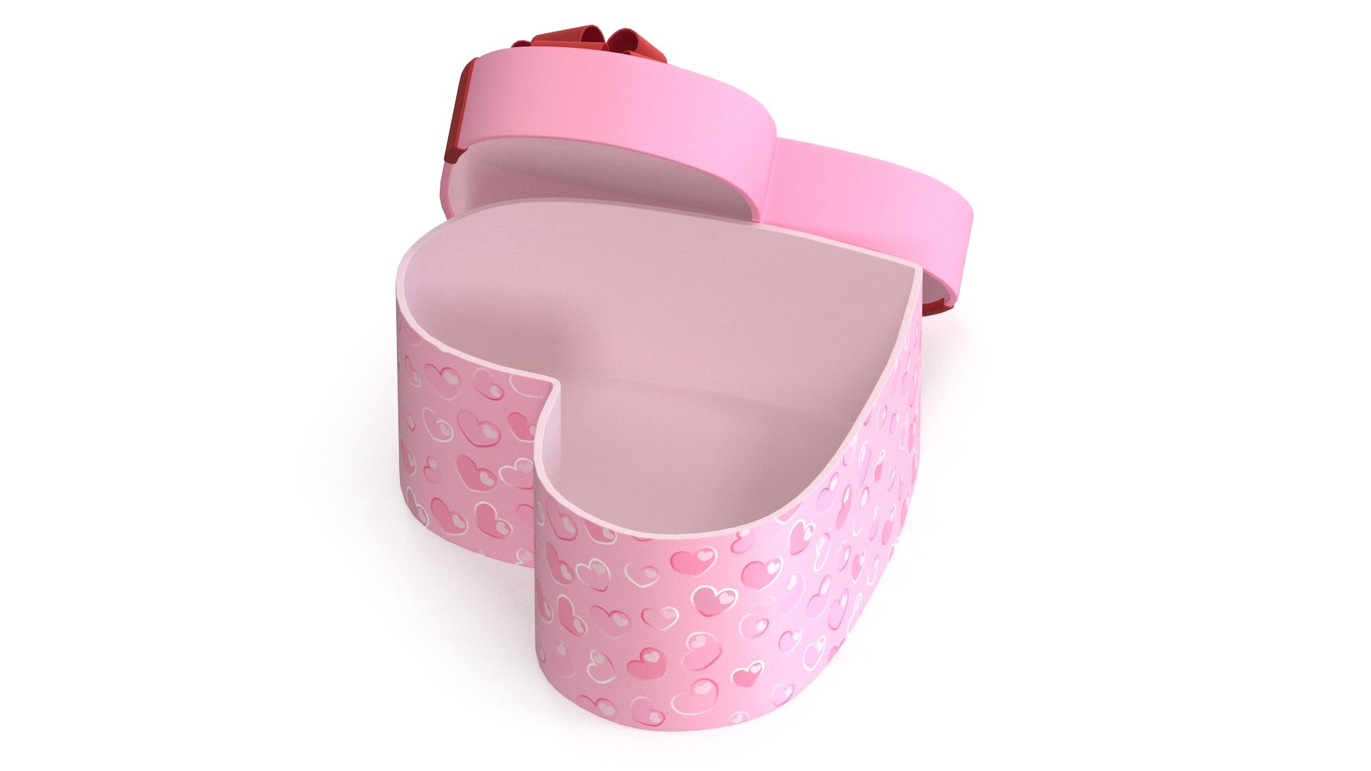 3D Heart Gift Box - TurboSquid 2249709