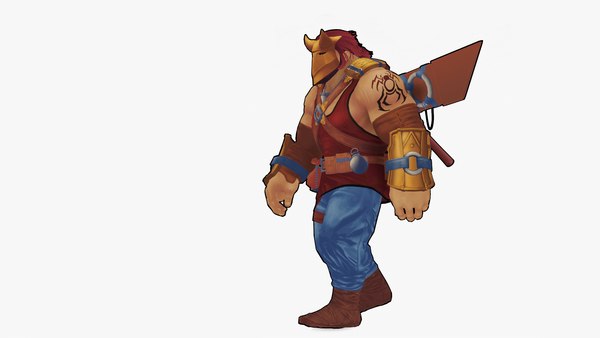 Free 3D character dota model - TurboSquid 1605332