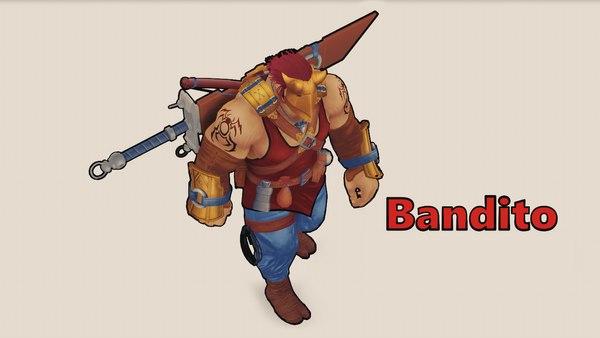무료 Bandito 3D 모델 - TurboSquid 1605332