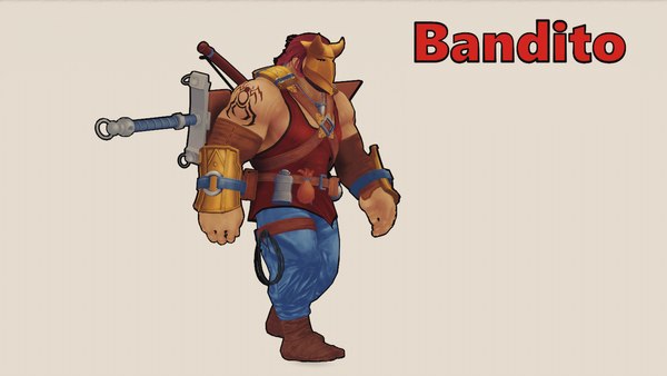 무료 Bandito 3D 모델 - TurboSquid 1605332