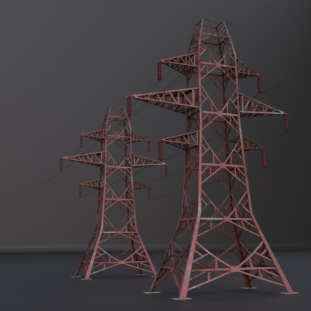 3D Current High Extension Tower Model - TurboSquid 2293398
