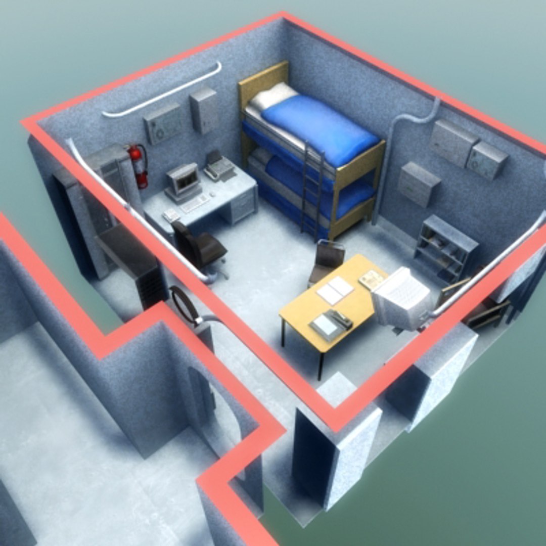 3d Ships Stateroom Model