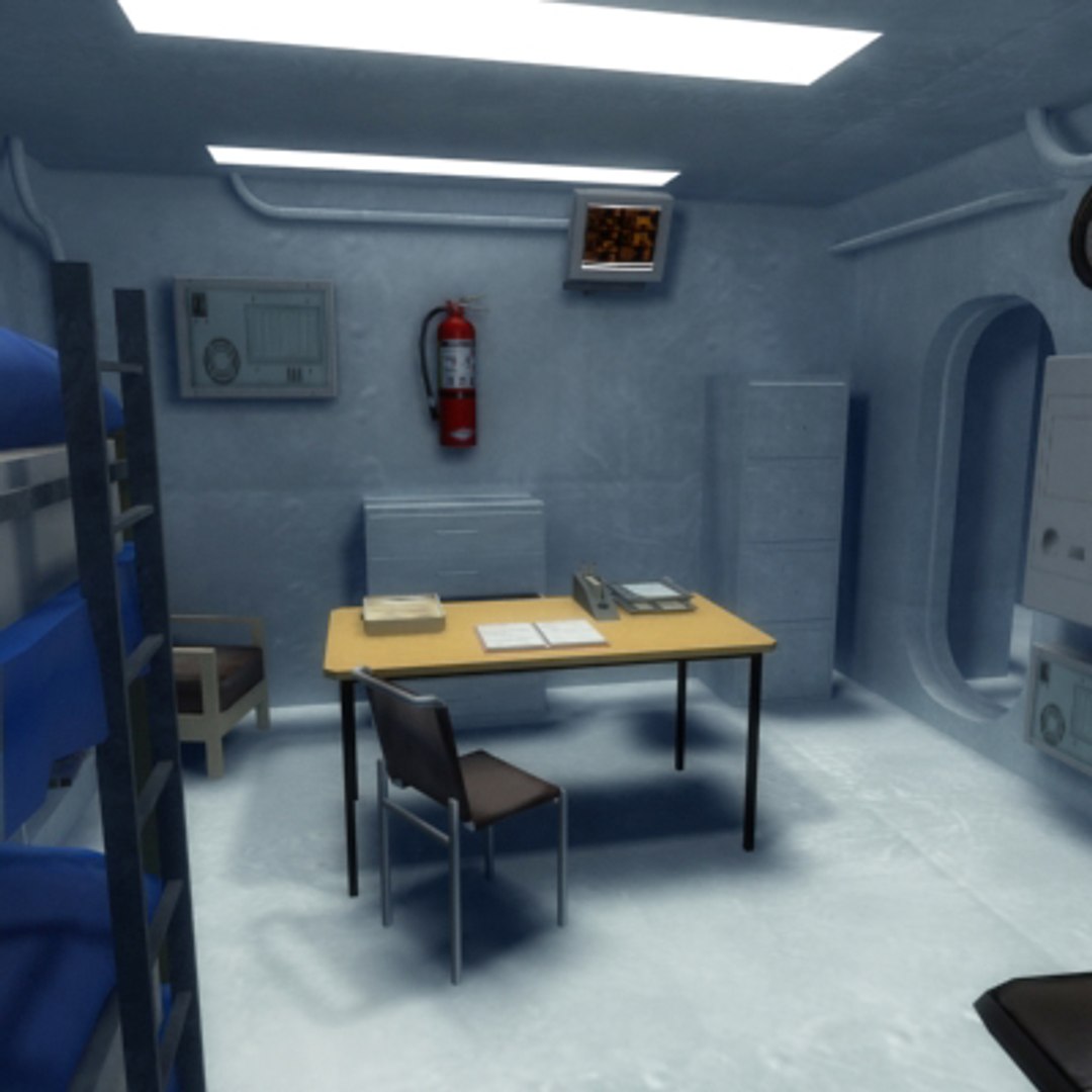 3d Ships Stateroom Model