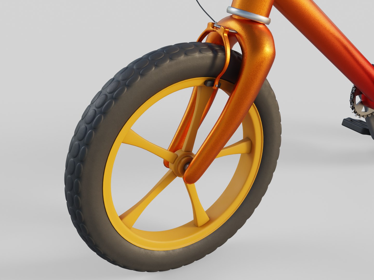 3D Cartoon Bike PBR - TurboSquid 2024181