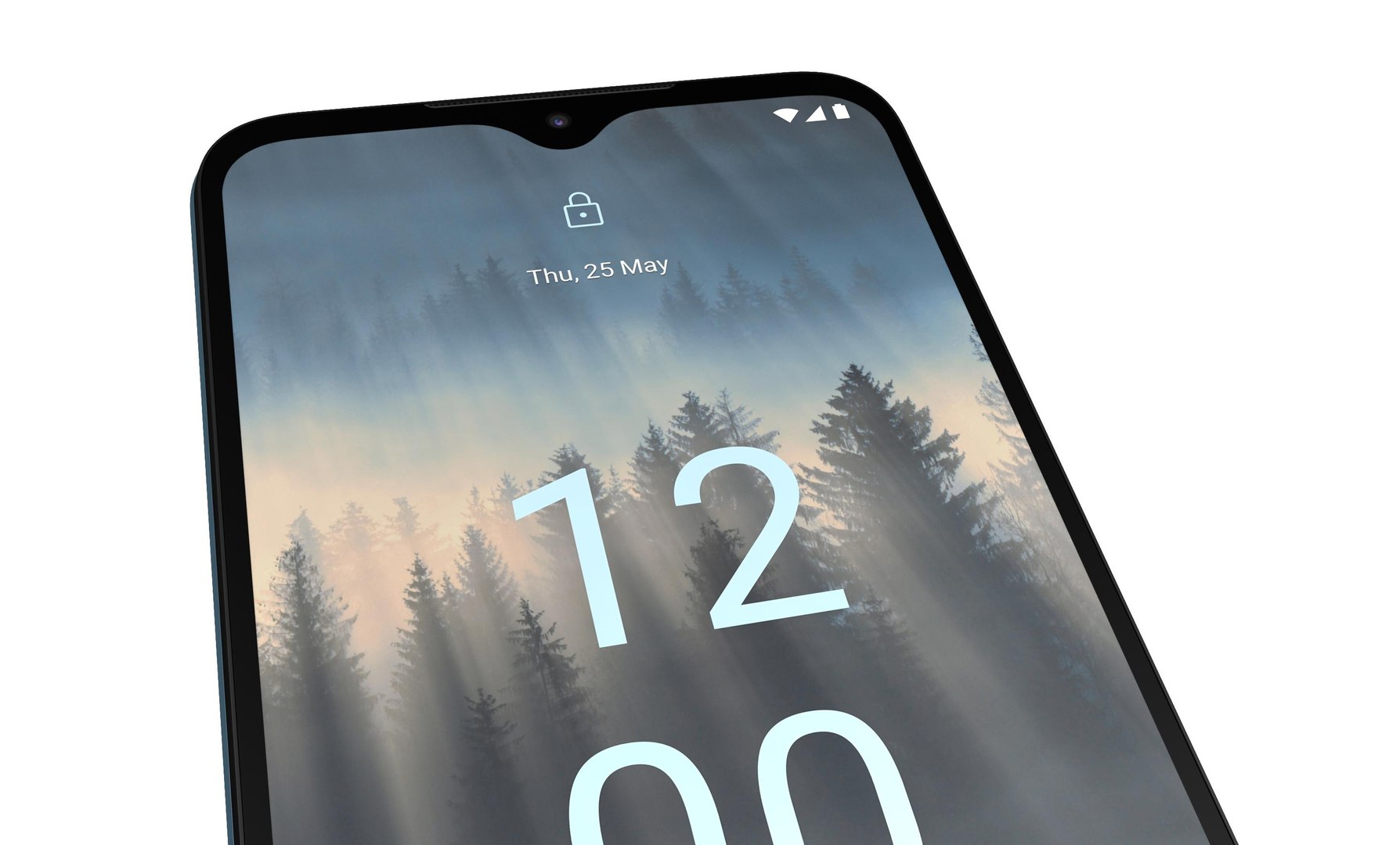 3D Nokia C12 Blue - TurboSquid 2030927