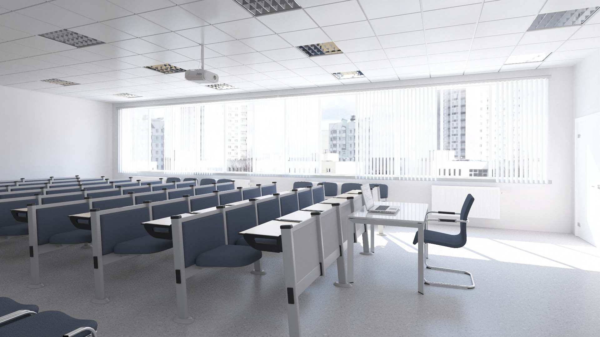 Classroom 1 Model - TurboSquid 2009278