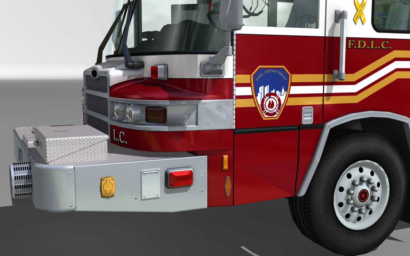 Heavy Rescue Truck 3D Model - TurboSquid 1442602