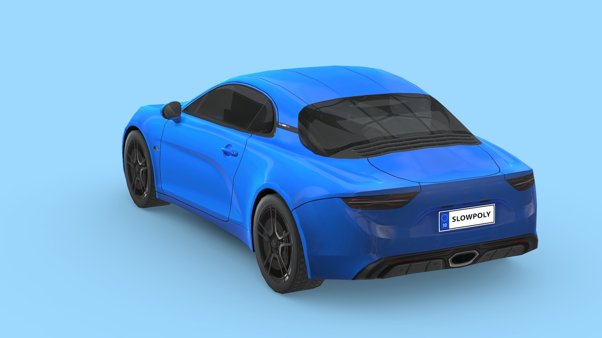 3D Model Renault Alpine A110 2018 - TurboSquid 2233866