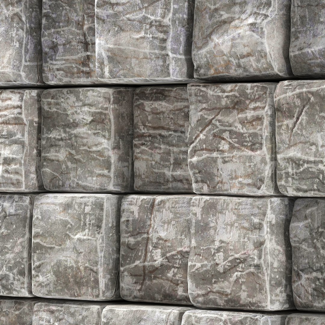 3D Panel Stone Cube - TurboSquid 1482497