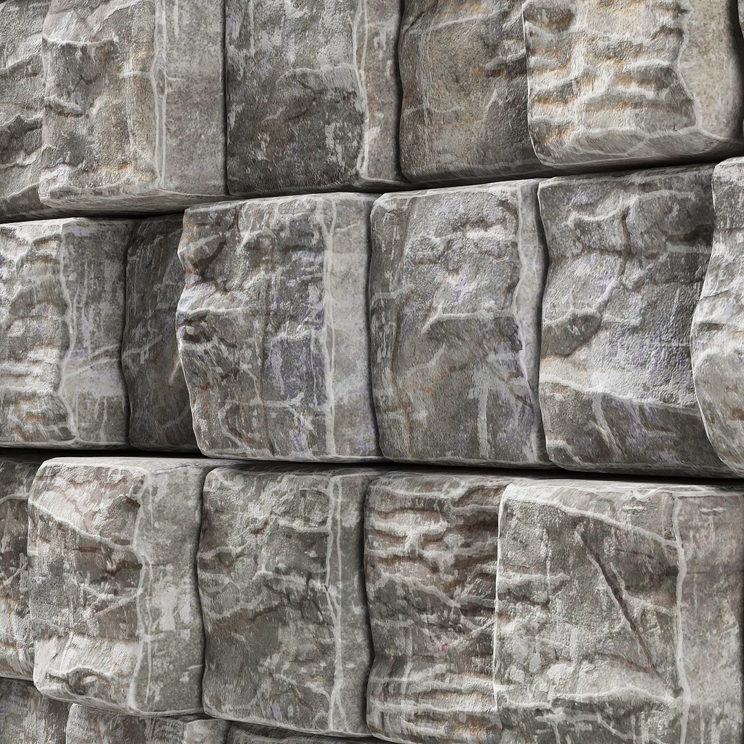 3D Panel Stone Cube - TurboSquid 1482497