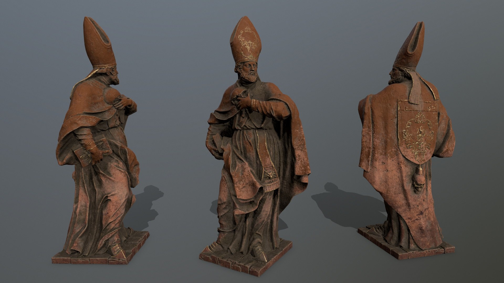 Statue 3D Model - TurboSquid 2366837