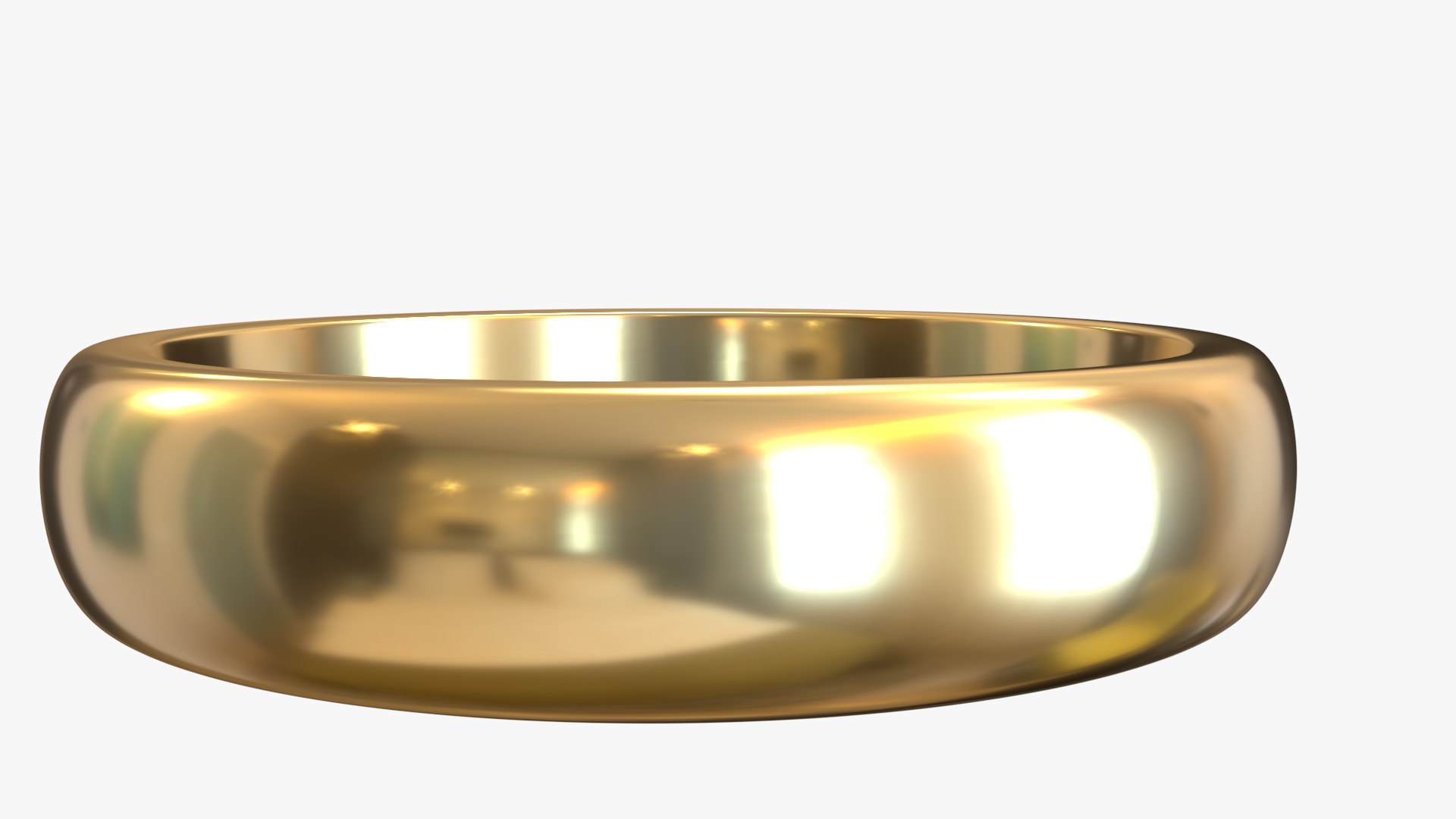 Gold Ring 3D Model - TurboSquid 1458057