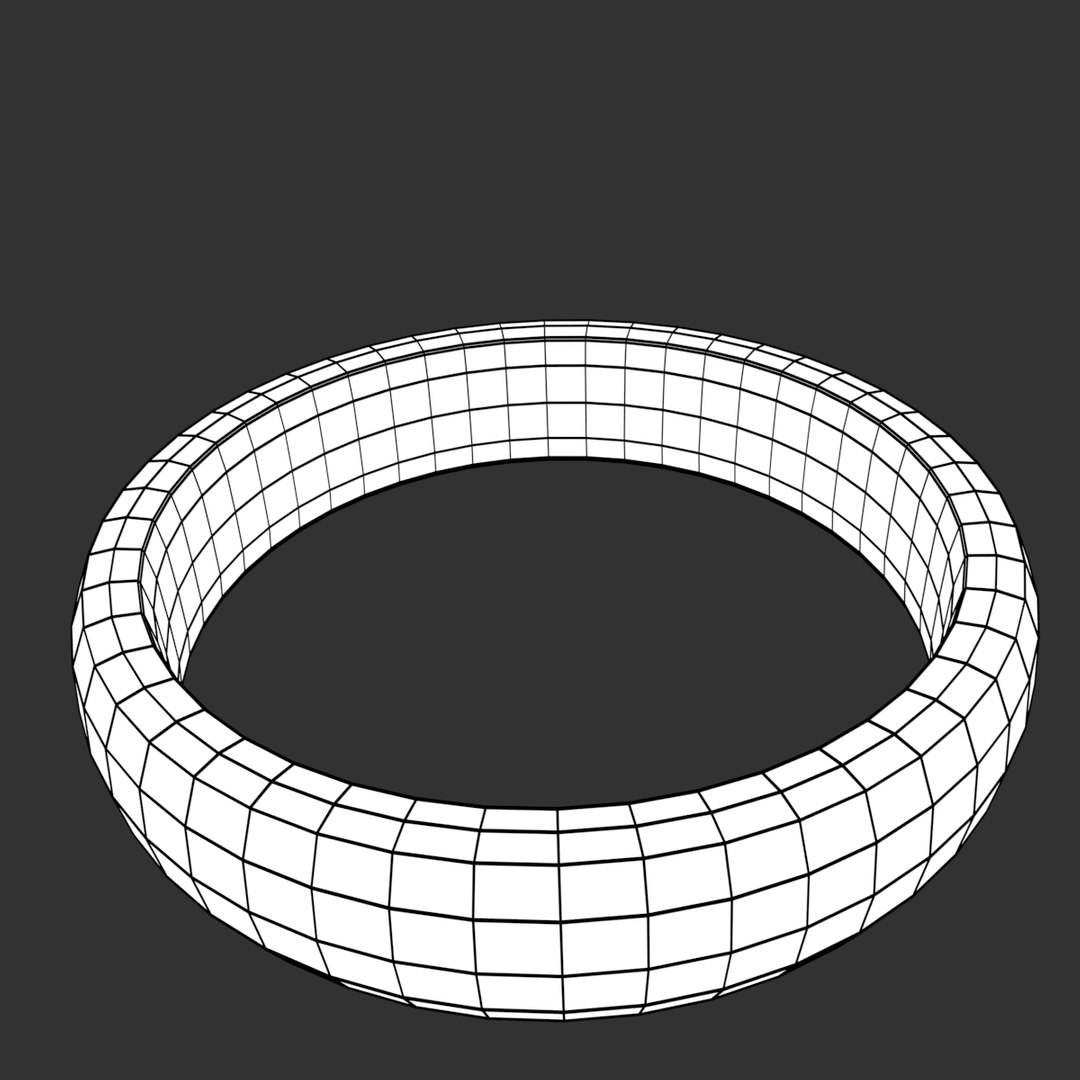 Gold Ring 3D Model - TurboSquid 1458057