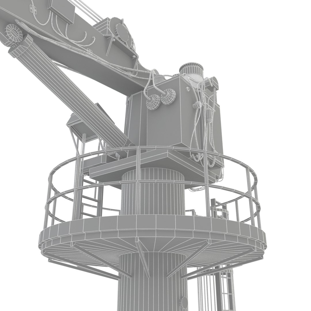 Sb 90-60 Straight Boom 3d Model