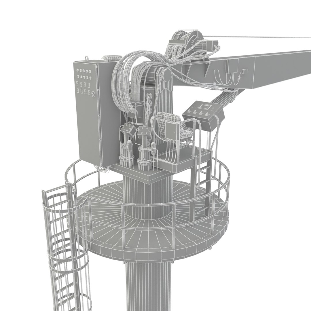 Sb 90-60 Straight Boom 3d Model