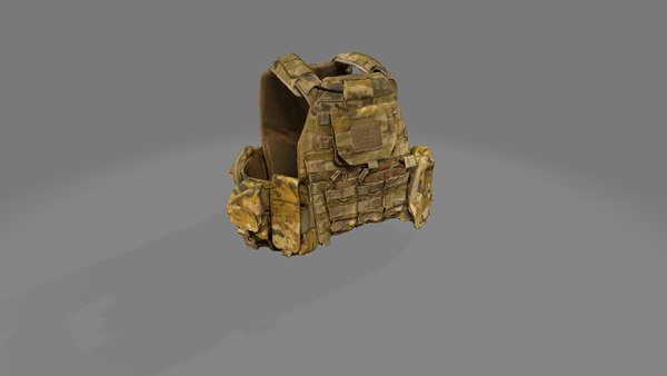 AMCU BODY ARMOUR 3D model - TurboSquid 1989779