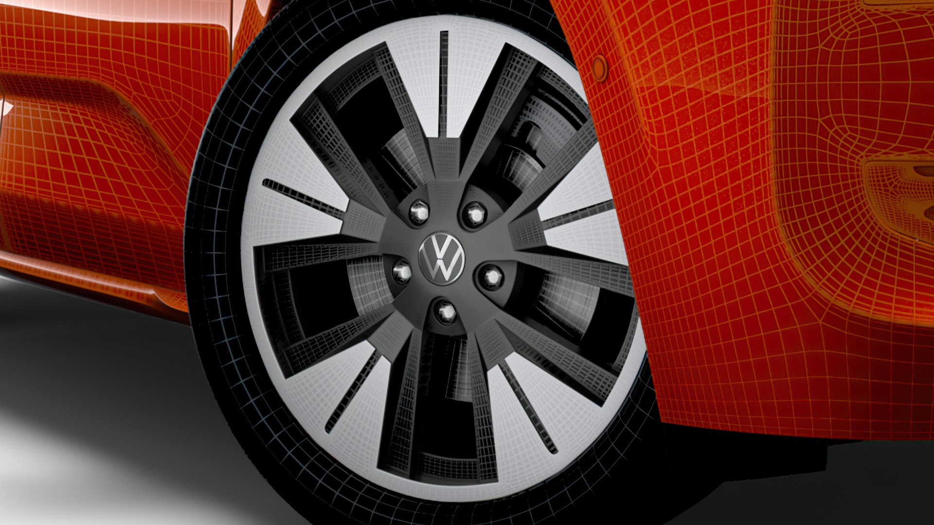 3D VW Multivan T7 2023 Wheel - TurboSquid 2009702
