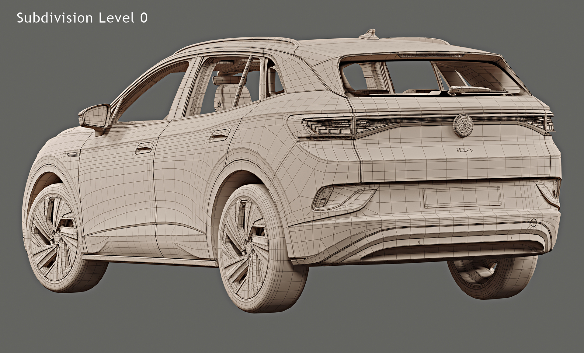 3D model 2021 Volkswagen ID4 - TurboSquid 1755760