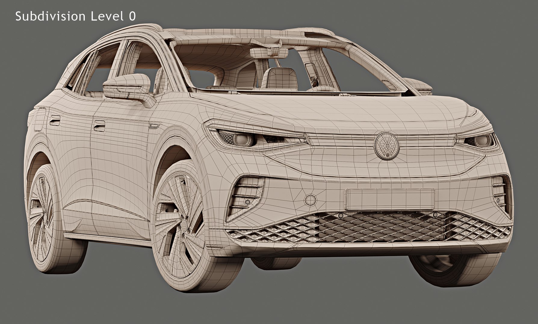 3D Model 2021 Volkswagen ID4 - TurboSquid 1755760