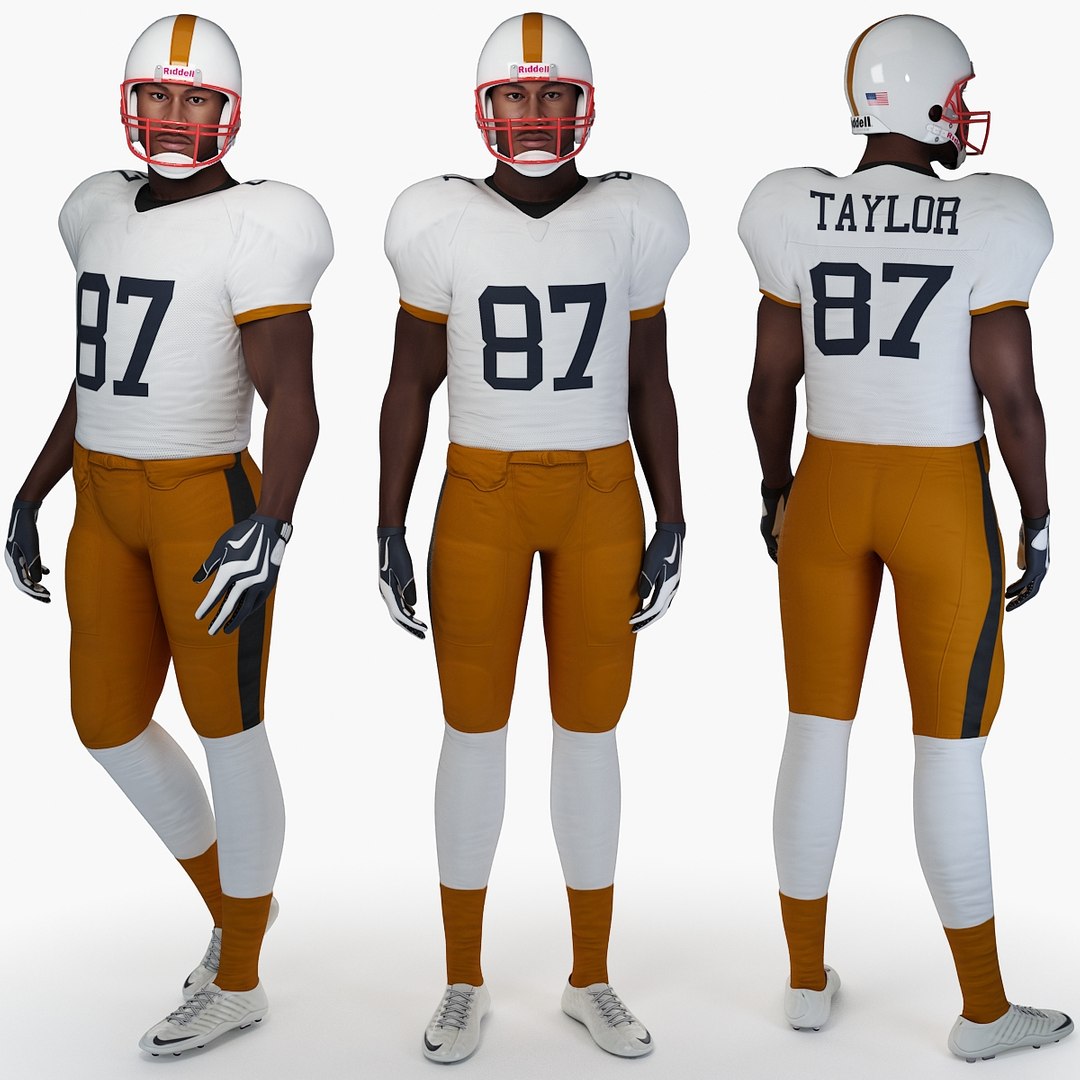 Max Football Player Character Rigging